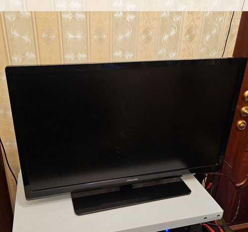 Телевизор Philips 32" 32PFL3107H сломана подсветка