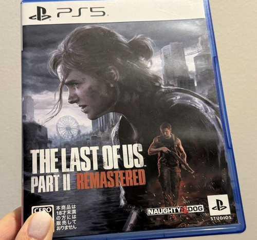 The last of us part 2 PS5 диск