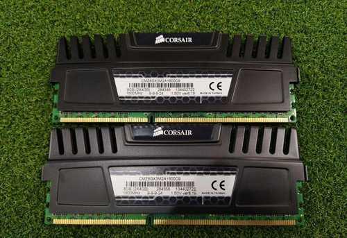 Оперативная память Corsair 8G (4G x 2) DDR3 1600Mh