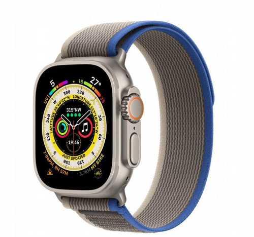 Смарт-часы Apple Watch Ultra, синий/серый, Trail