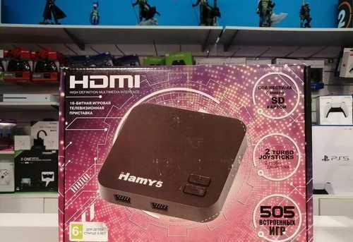 Hamy 5 hdmi Sega-Dendy 505 встроенных игр