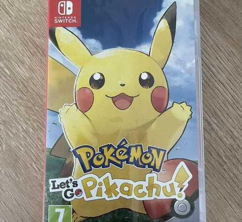 Pokemon let s go pikachu игра для Nintendo Switch