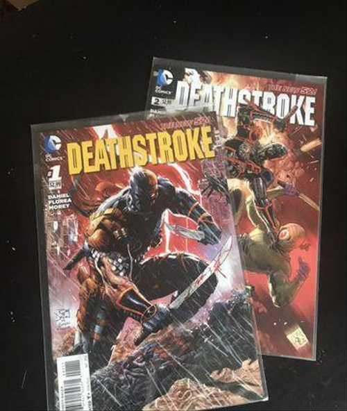 Комиксы Deathstroke #1 & #2