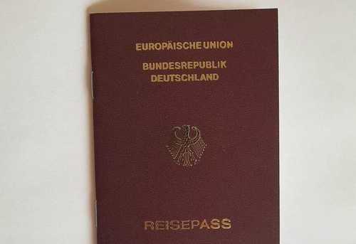 Блокнот Немецкий паспорт записная книга