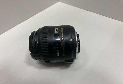 Объективы Nikon AF-S DX Micro nikkor 40mm f/2.8G