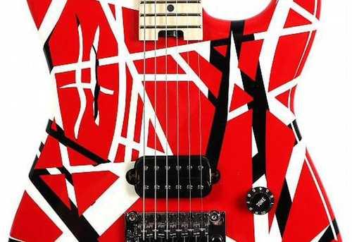 EVH Stripe Series RBS Red/Black Stripes