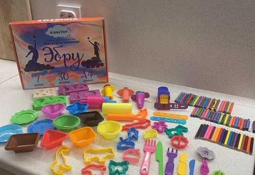 Для творчества игрушки пакетом, Play Doh, Эбру