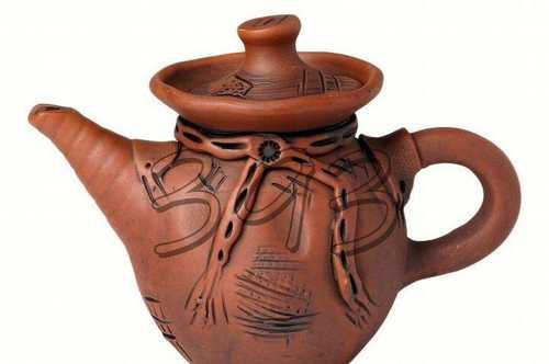 Чайник глиняный Мешок (малый, 700 мл) (s29131)