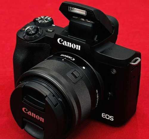 Canon m50 mark ii kit 15-45mm (как новый)