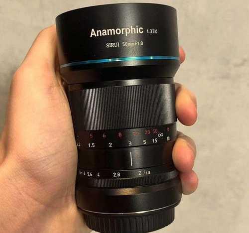 Объектив Sirui 50mm f1.8 Anamorphic E-mount