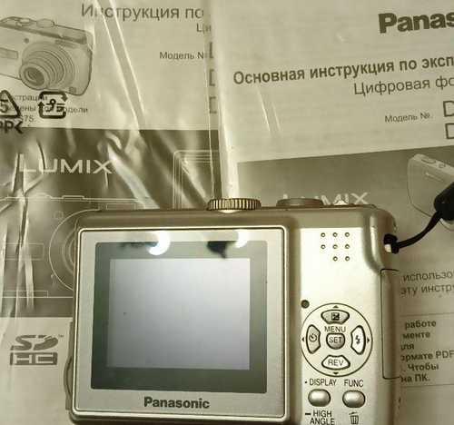 Цифровой фотоаппарат panasonic lumix