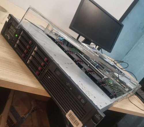 Сервер Hp proliant dl380 G7 5650x2 36 gb