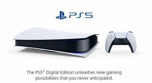 Playstation ps5 digital edition(оригинал, ростест)