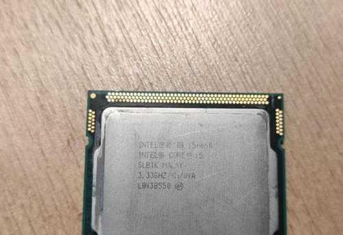 Процессор intel core i5 5-660. LGA 1156. + кулер