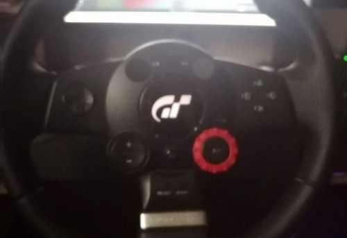 Игровой руль logitech driving force gt