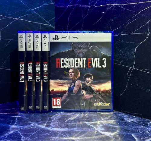 Resident Evil 3 Remake PS5 Диск