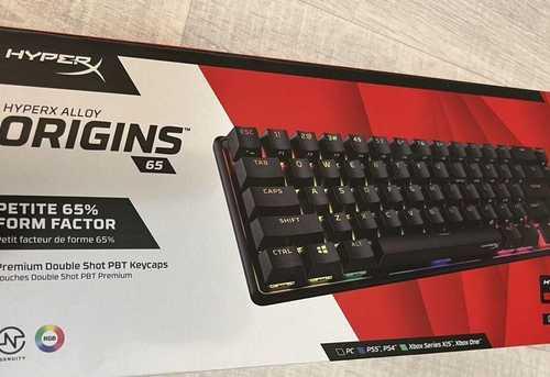 Игровая клавиатура HyperX Alloy Origins 65