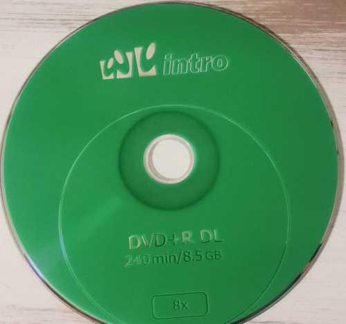 Болванка DVD R DL 240 min/8.5 GB