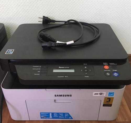 Мфу лазерный samsung 2070 новый картридж провода