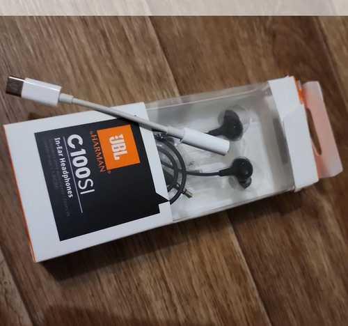 Наушники jbl с переходником б/у