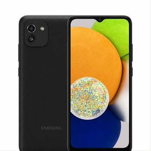 Samsung Galaxy A03 3/32 гб черный