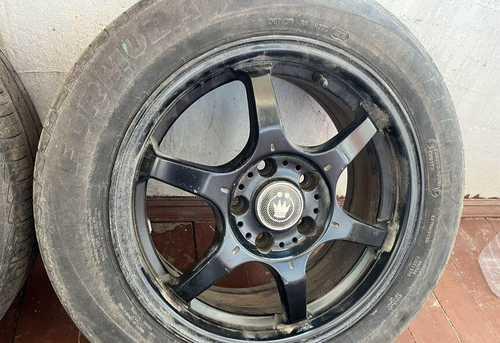 Литые диски r16 konig bacdone sj37 5x112