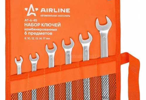 Airline AT-6-45 Набор ключей комбинир. 6 предм. (8