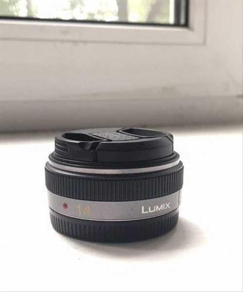 Объектив micro 4/3 panasonic lumix 14mm f/2.5