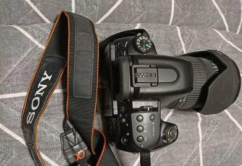 Фотоаппарат sony- A500 с объективом