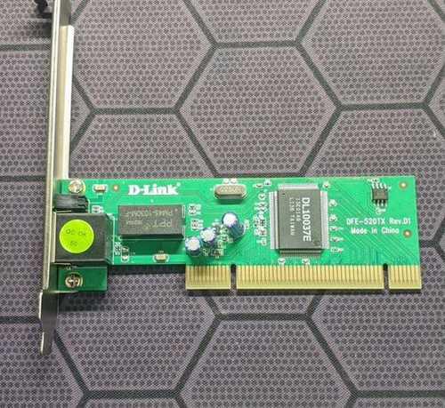 Сетевой PCI-адаптер D-Link DFE-520TX