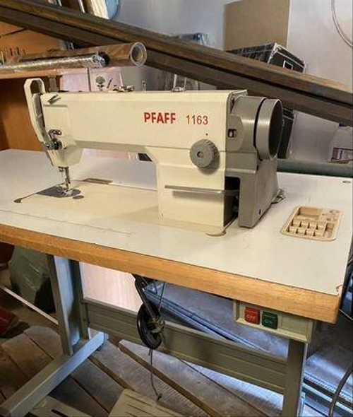 Швейная машина pfaff 1163, прямострочная