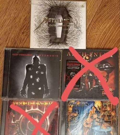 CD Metal, Rock. Фирма/ Лицензия