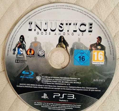 Игровой диск на ps3