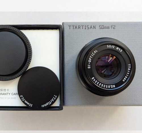 TTArtisan 50 mm f2.0 Sony