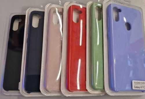 Чехол Silicone Cover для Samsung a11