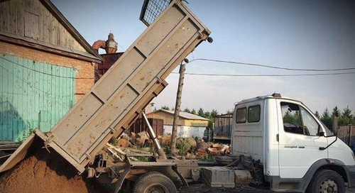 Щебень Песок Отсев с доставкой Газель Самосвал