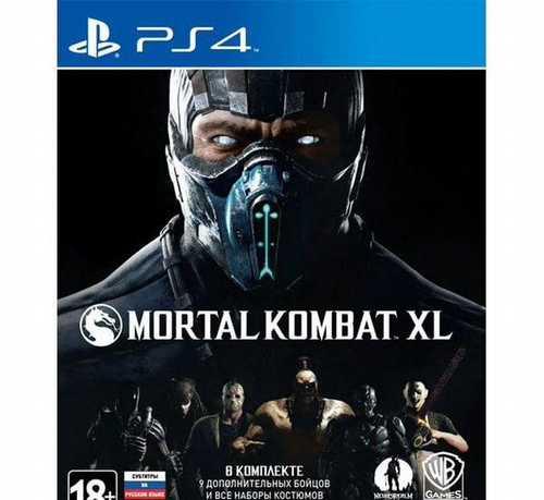 PS4 игра WB Mortal Kombat XL