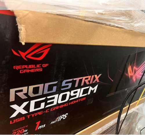 Игровой монитор asus rog xg309cm