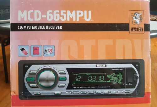 MCD-665MPU mystery автомобильный ресивер CD/MP3