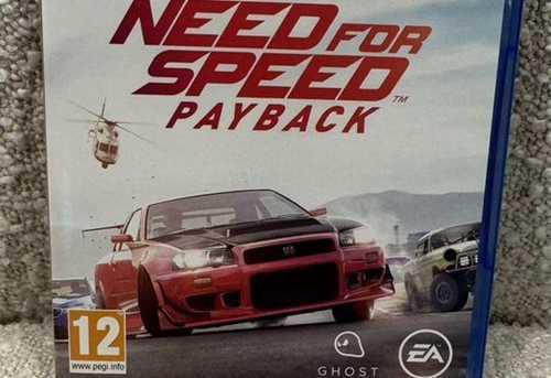 Игра для приставки ps4 Need for speed payback NFS