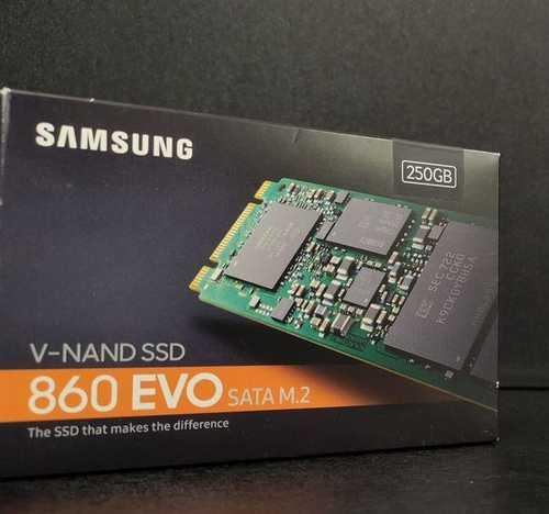 SSD Samsung 860 Evo M.2 250gb / Обмен