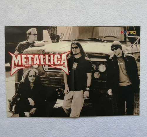 Плакат Metallica А3