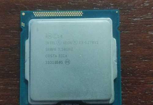 Xeon e3 1270 v2 (аналог i7 3770 ) LGA 1155