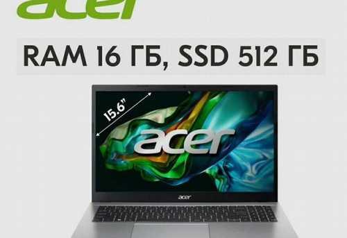 Новый Acer Aspire 3 Ноутбук 15.6 AMD Ryzen 5 5500U