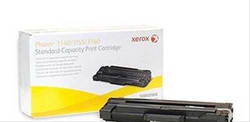 Картридж Xerox 108R00908 черный (1500стр.) для Xer