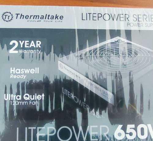 Блок питания Thermaltake LT-650P, 650Вт
