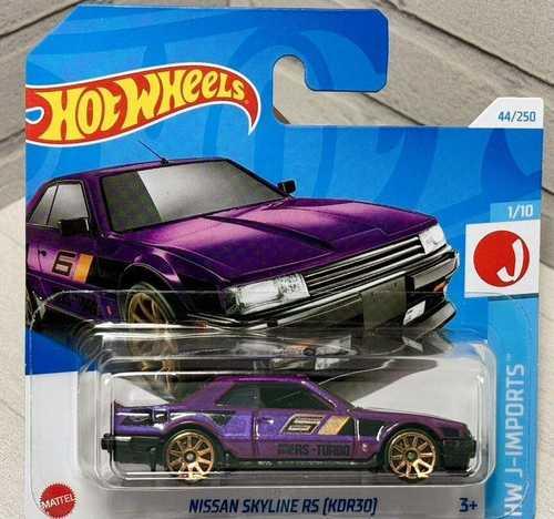 Nissan skyline RS (KDR30) Hot wheels