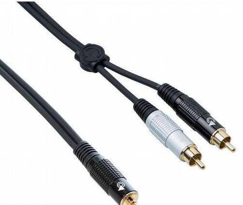 Кабель miniJack-2RCA Bespeco eaymsr150 1.5 m