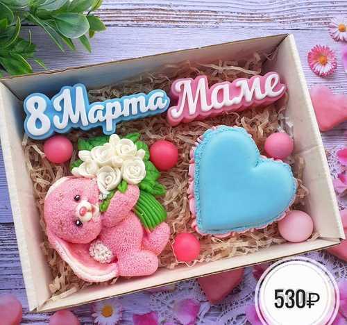 Подарок маме на 8 марта. Мыло ручной работы