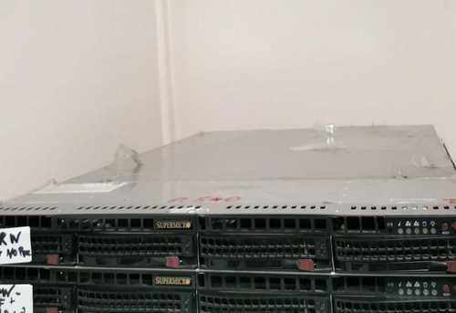 Сервер SuperMicro X9DRW-3TF+ 1U